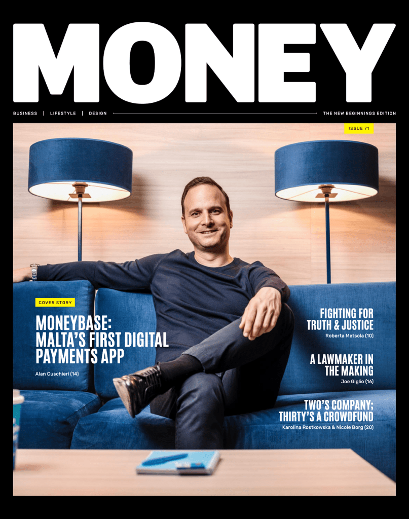 Money magazine - Alan Cuschieri